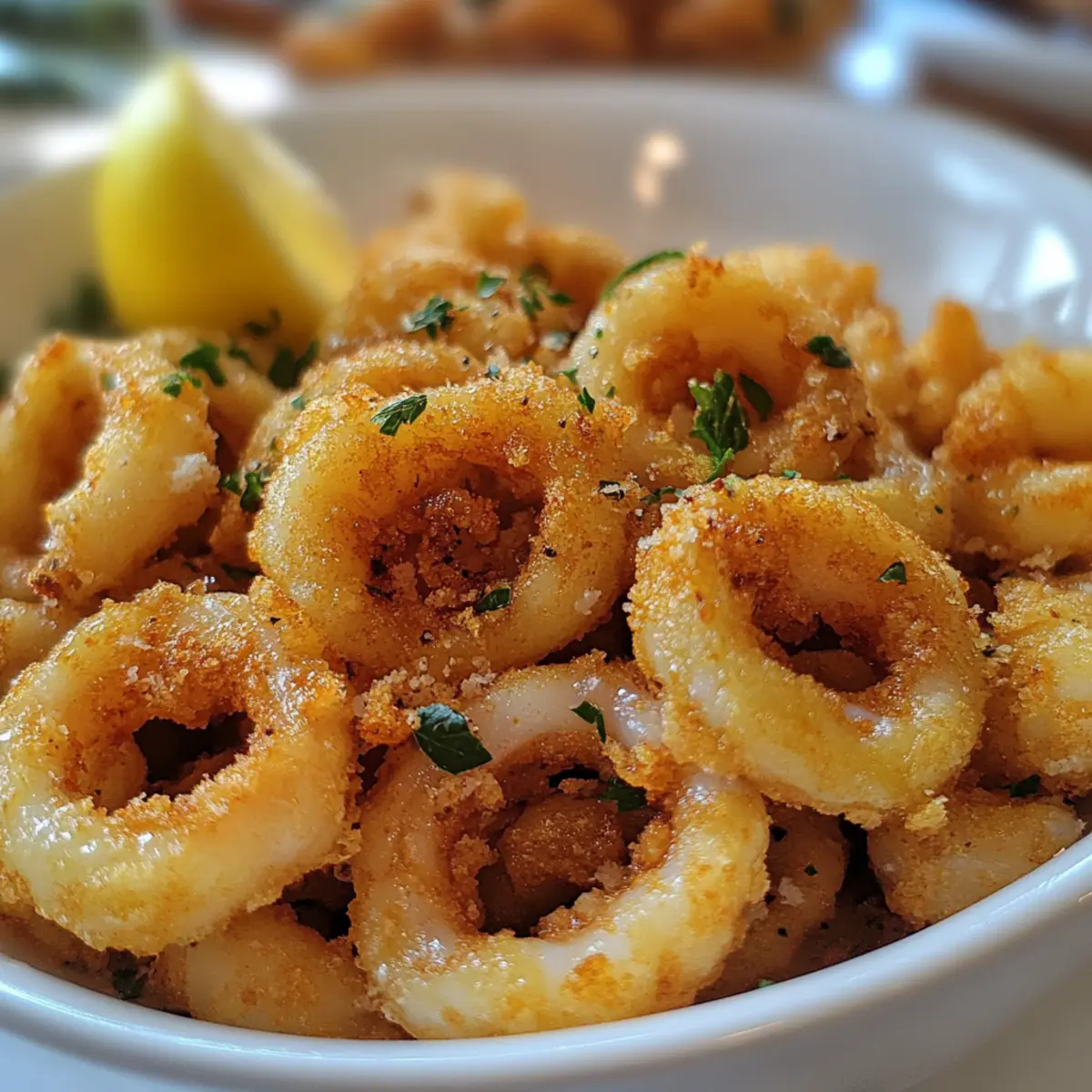 Irresistible Crispy Kalamaria Tiganita (Fried Calamari) Recipe