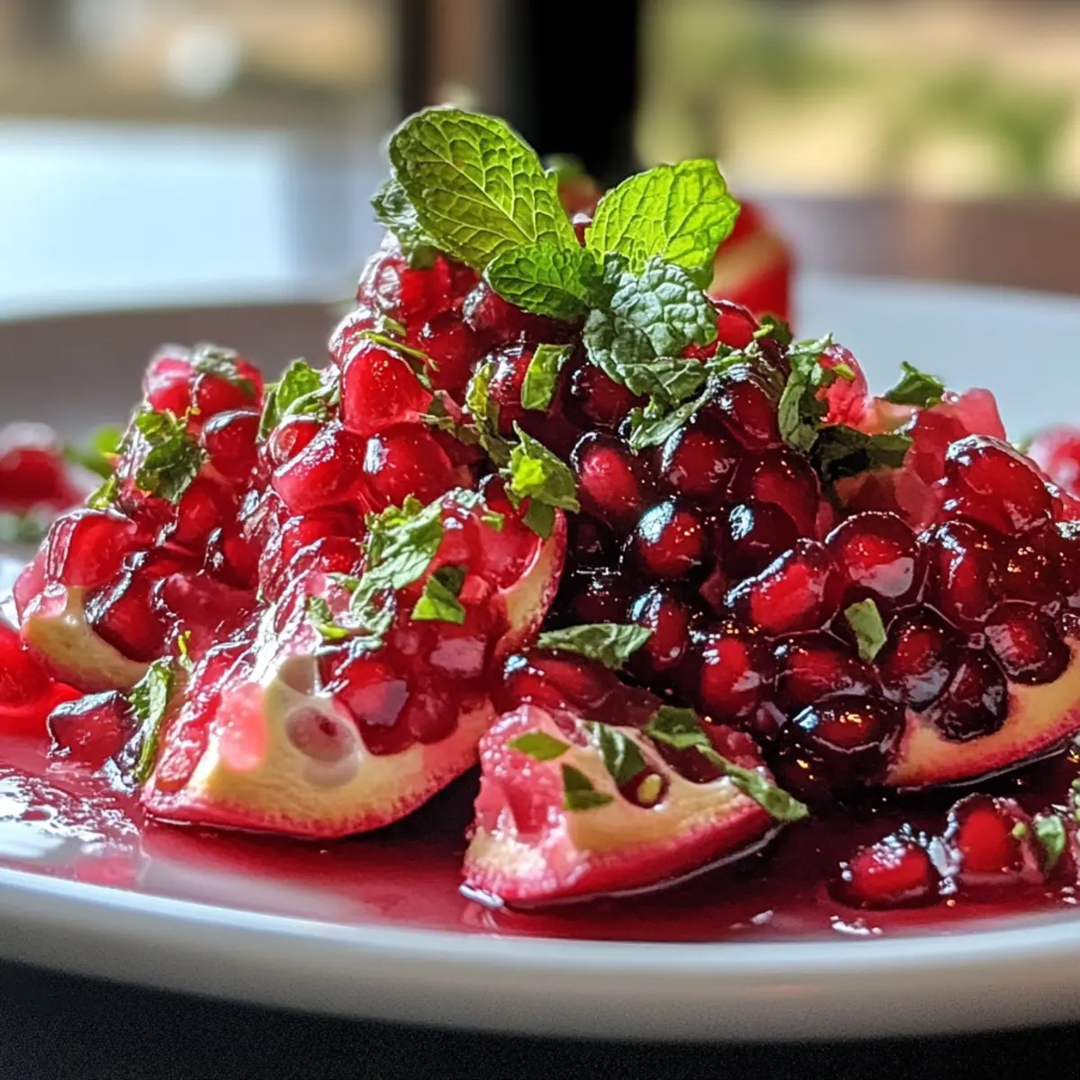 Easy Pomegranate Seeds with Mint Recipe for a Juicy, Tasty Boost
